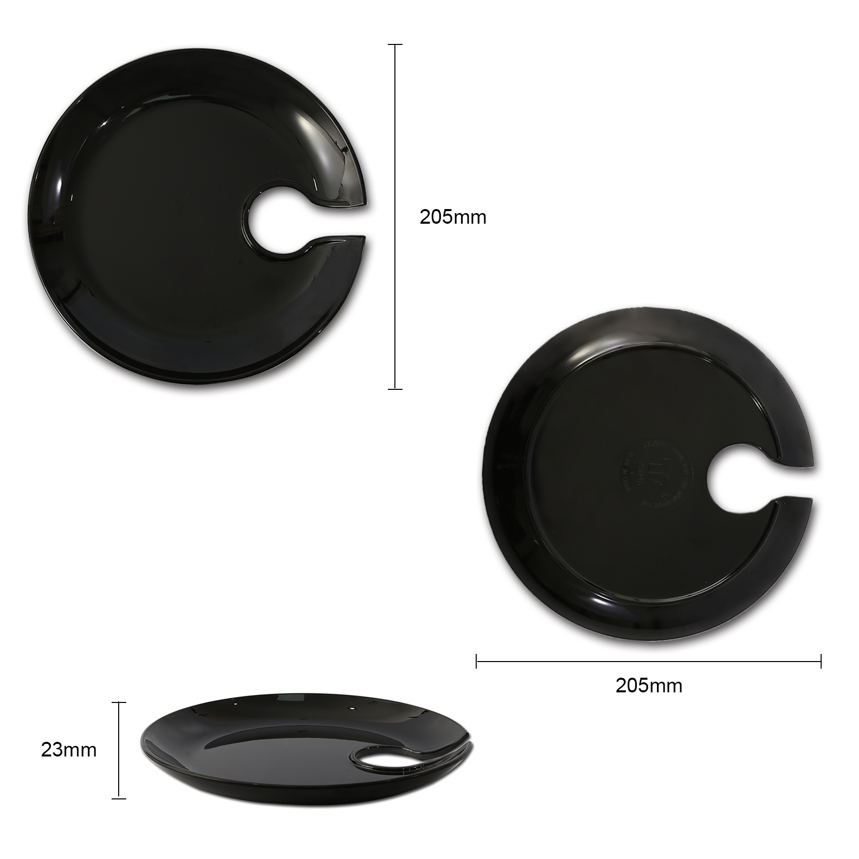 8" Round Cocktail Plate, Melamine, Thousand Perfection - Vita Joy